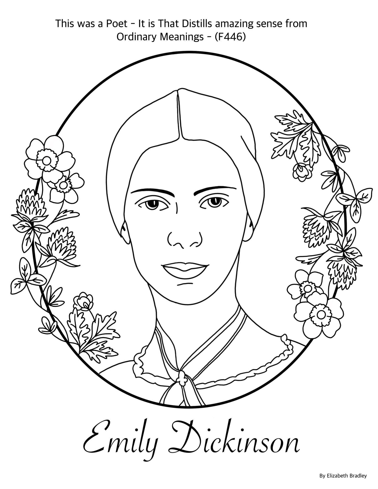 Emily Coloring Sheet Coloring Pages